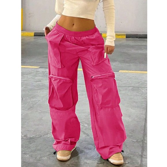 MODA ME COUTURE | Pants & Jumpsuits | Trendy Zipper Detail Flap Pocket ...